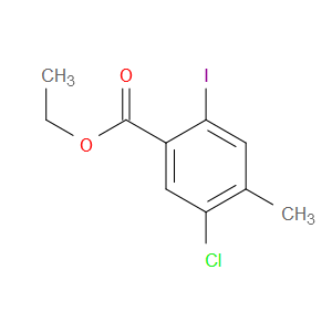 ethyl 5-chloro-2-iodo-4-methylbenzoate - CAS:2385508-26-7 - 珠海奥博凯生物医药技术有限公司